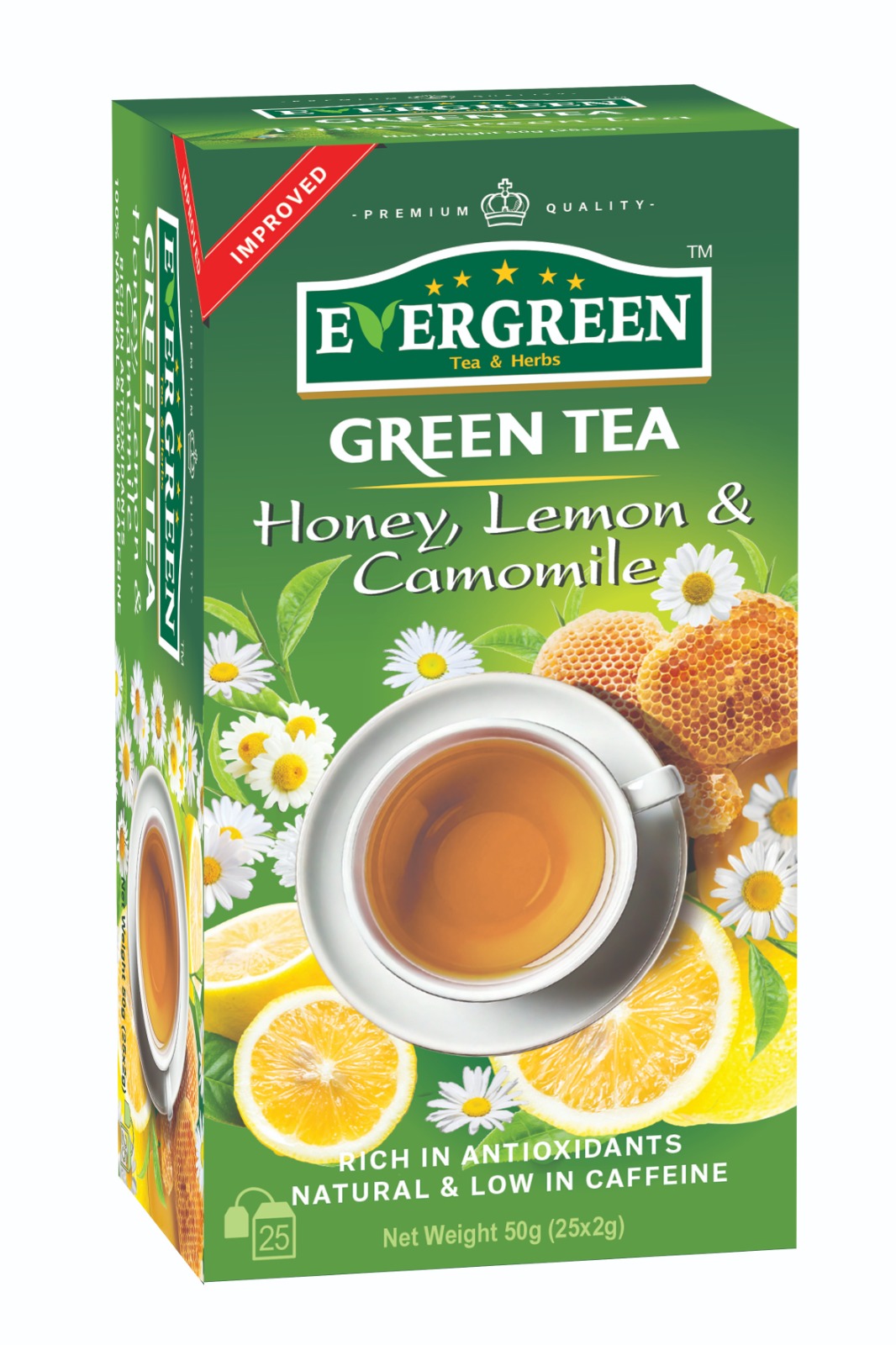 Evergreen Green Tea - Premium Herbal Teas